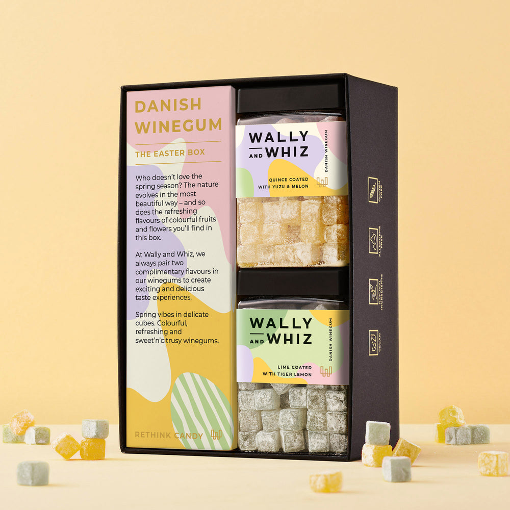 Wally and Whiz - The taste of Danish gourmet Winegums